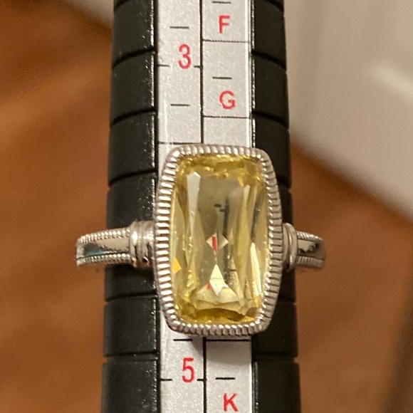 Judith Ripka | Jewelry | Judith Ripka Sterling Silver Canary Crystal ...